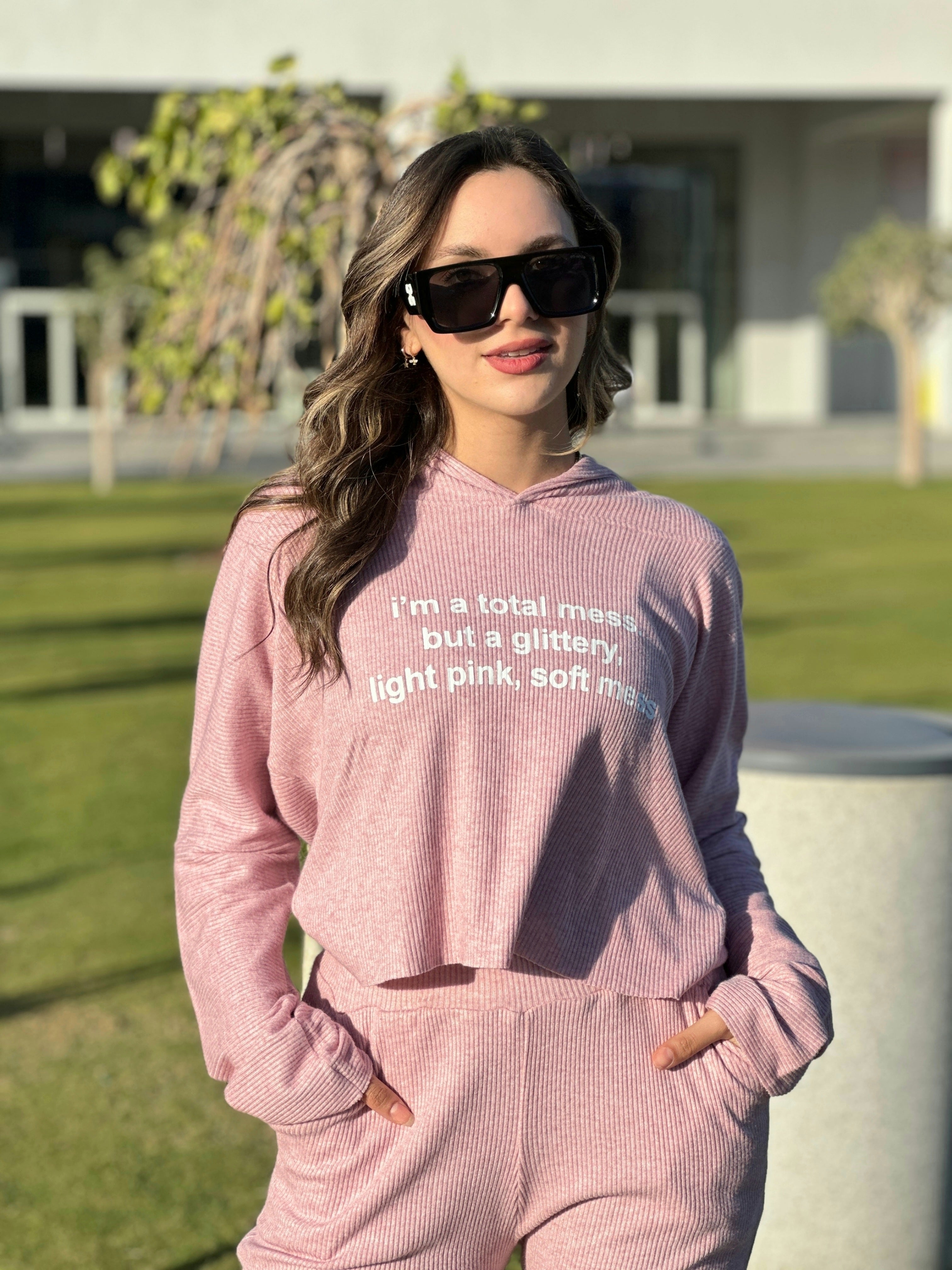 Pink Soft Mess Adults Set – HK Designs