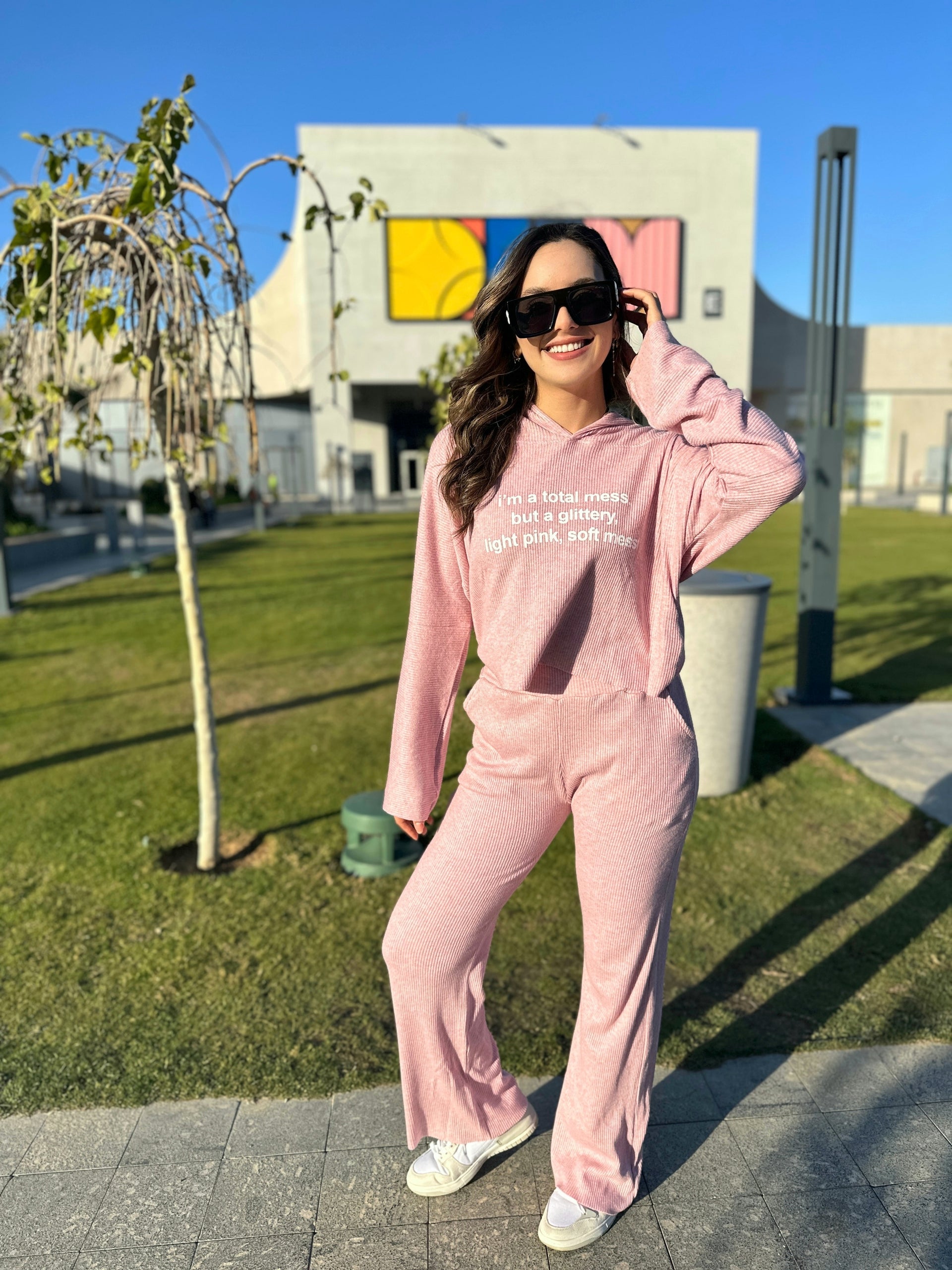 Pink Soft Mess Adults Set – HK Designs